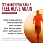 Supports energy and vitality