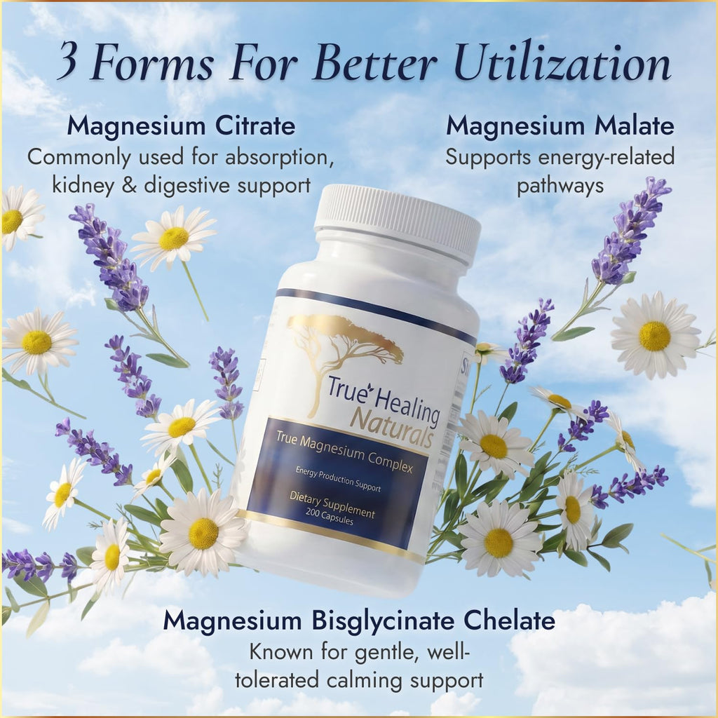 Supports energy levels with magnesium