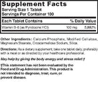 Supports energy metabolism and mood