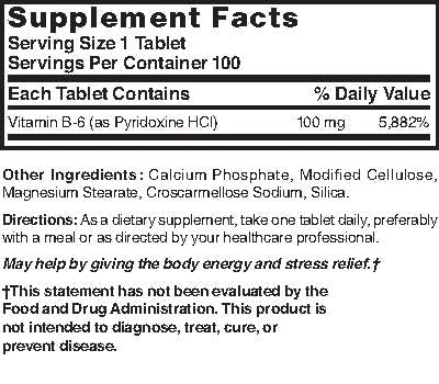 Supports energy metabolism and mood