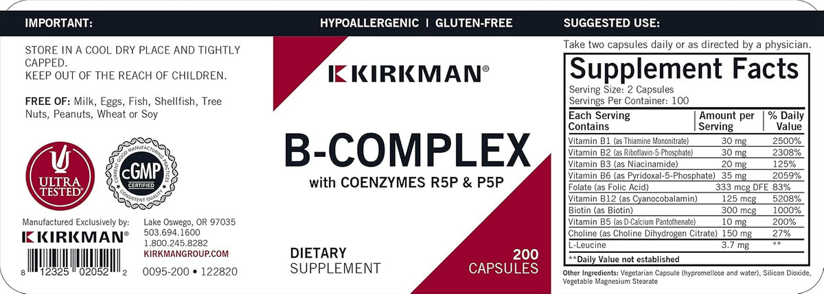 Supports energy metabolism B vitamins