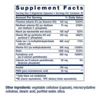 Supports energy metabolism with B vitamins