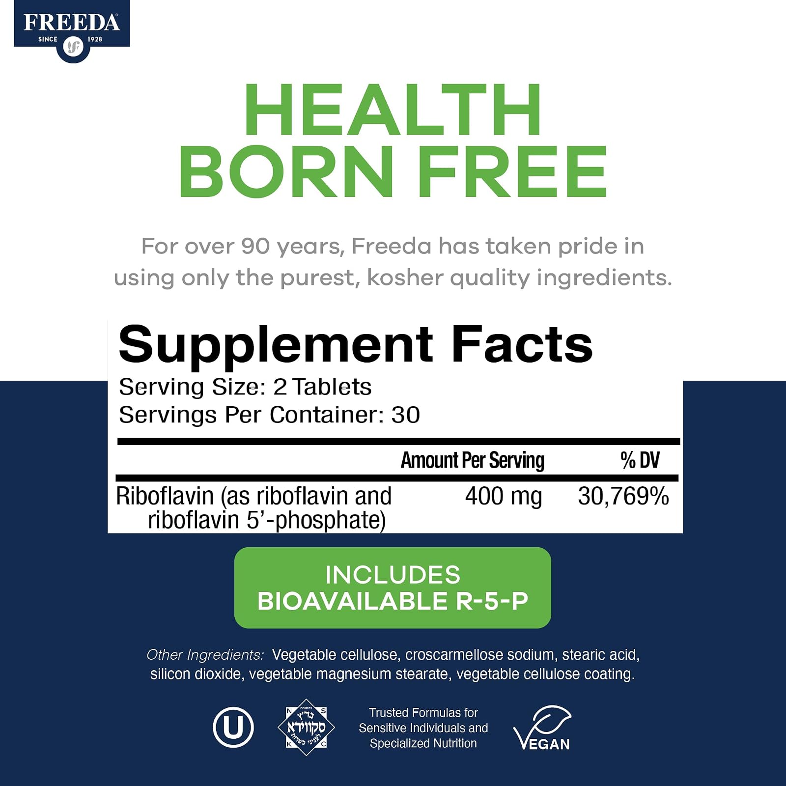Supports energy metabolism with B2
