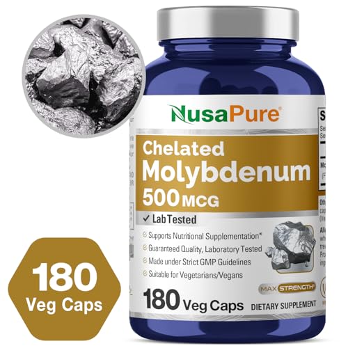 Supports enzyme function with Molybdenum