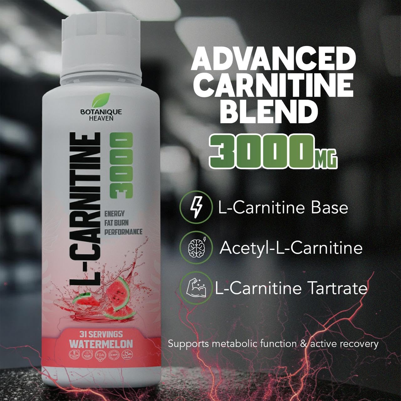 Supports fat metabolism L-Carnitine