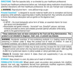 supports fetal development and health