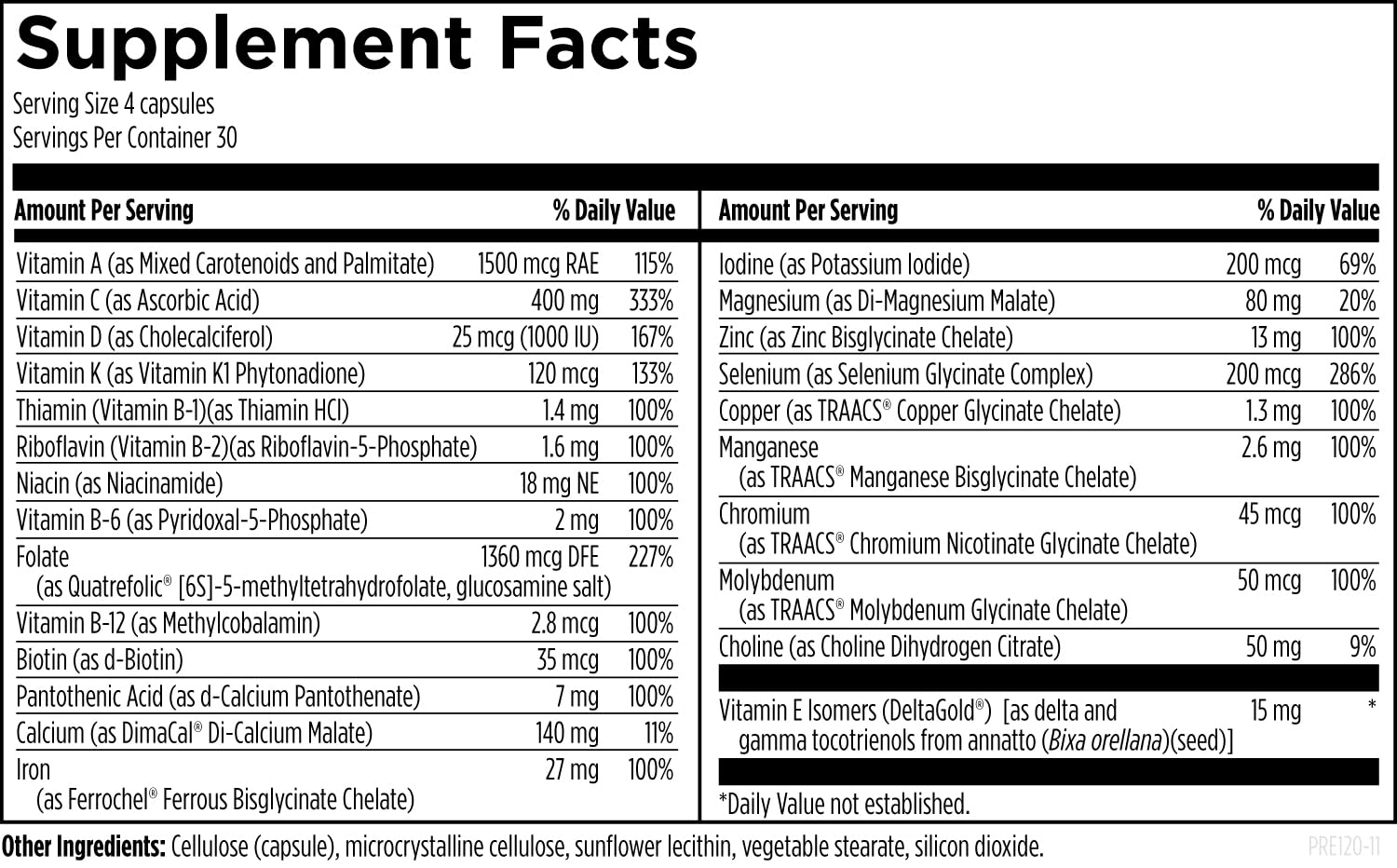 supports fetal development with DHA