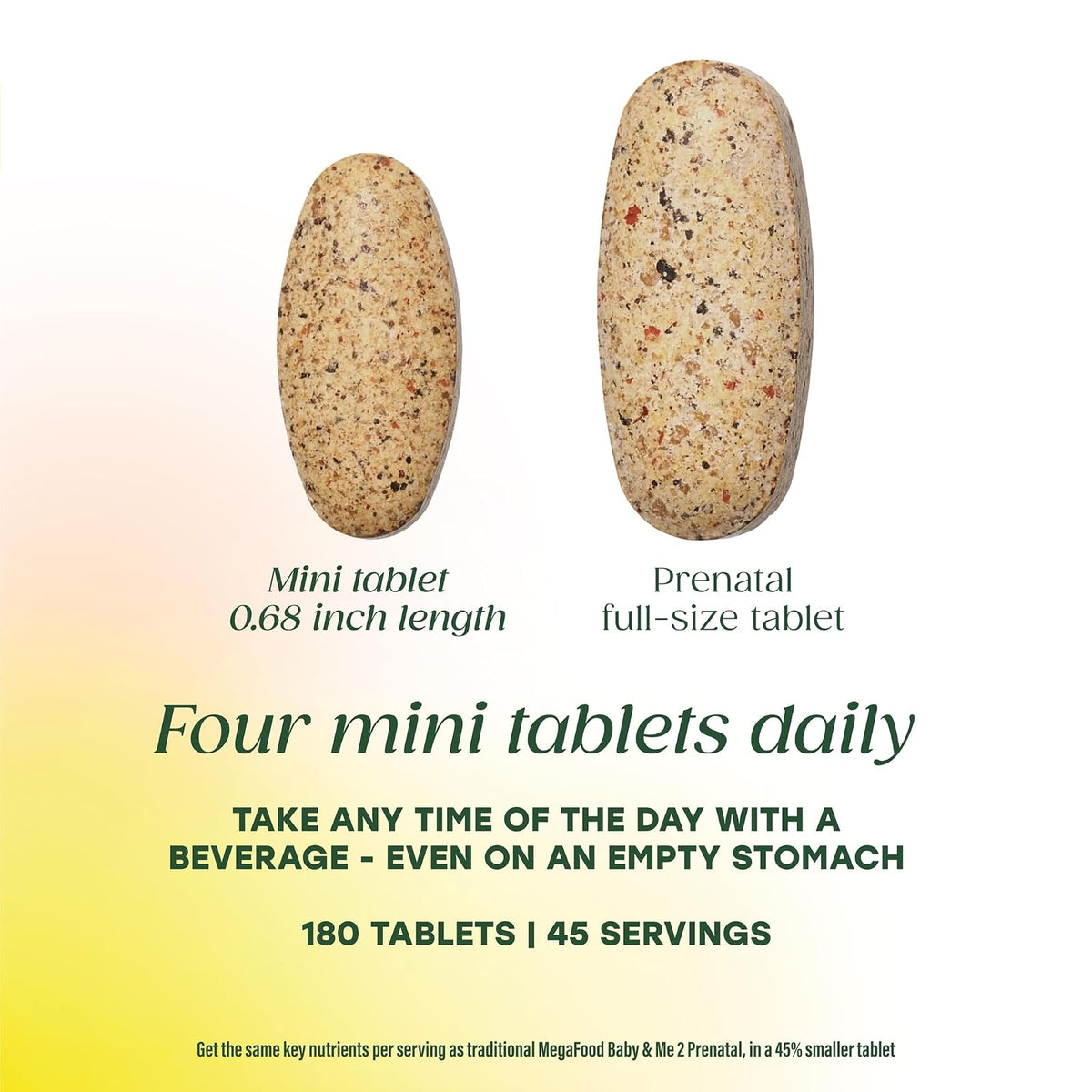 Supports fetal development with vitamins