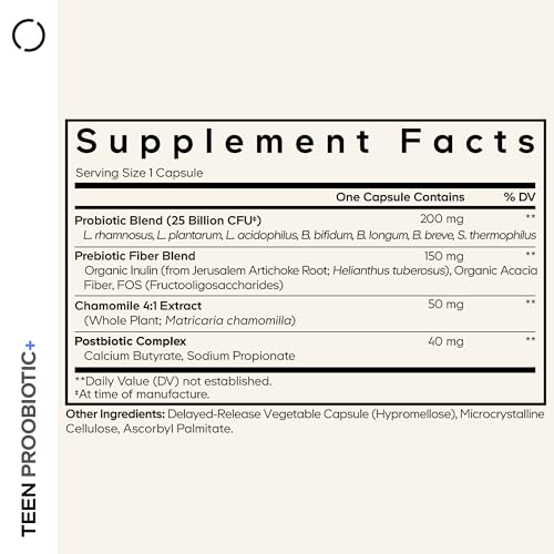 Supports gut health with Codeage probiotics