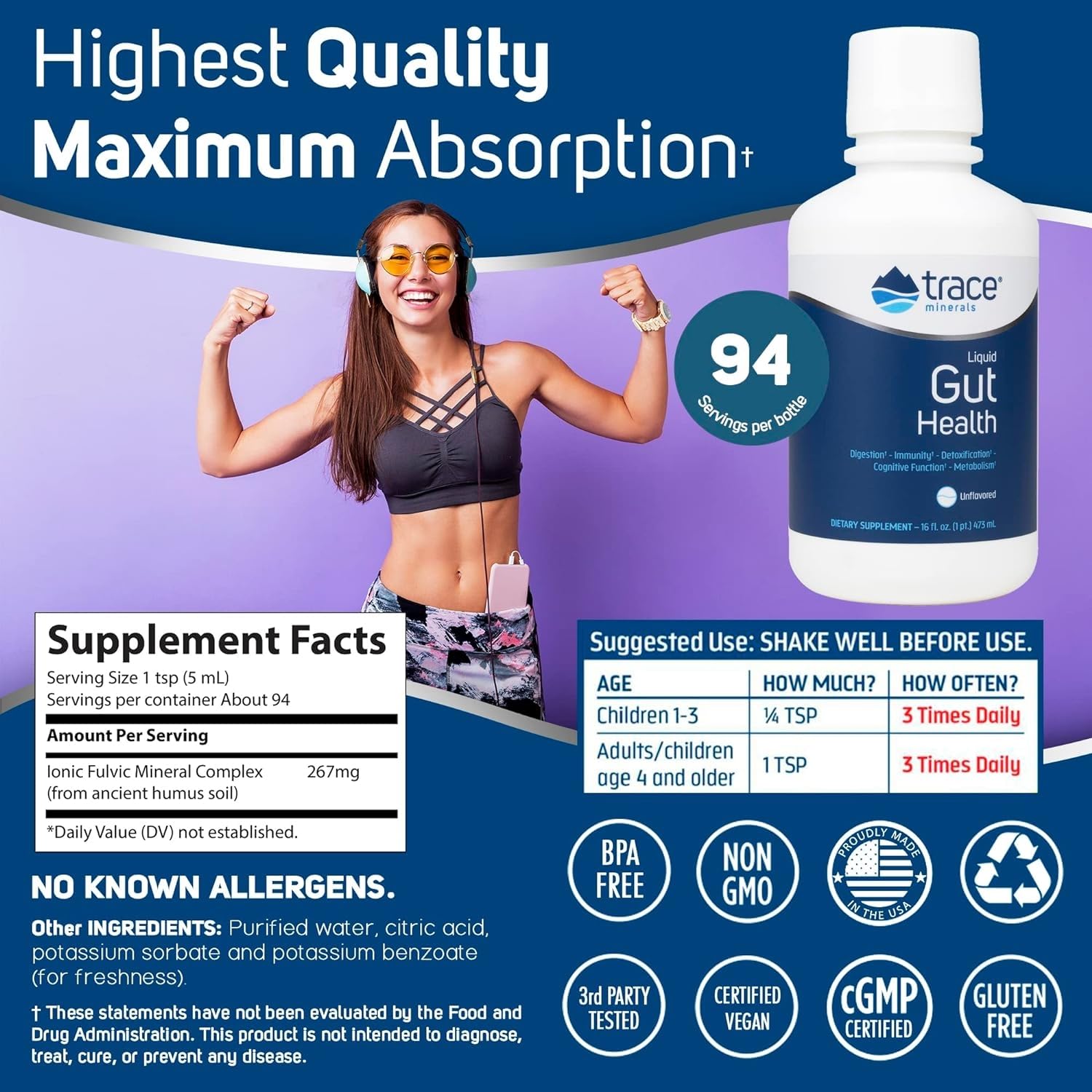 supports gut lining and digestion