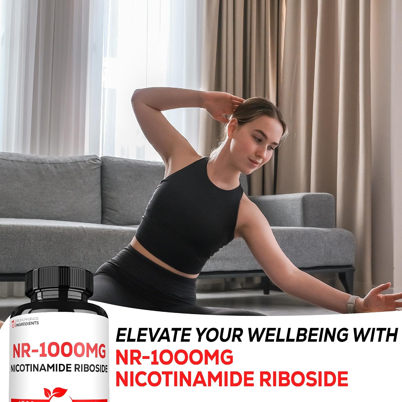 Supports healthy aging with NAD