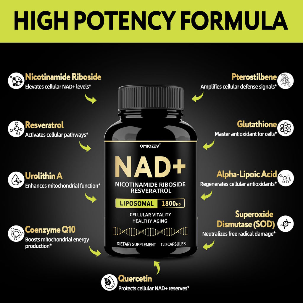 Supports healthy aging with NAD