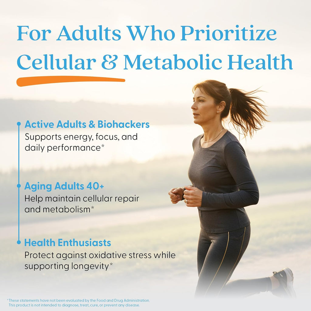 Supports healthy aging with NMN+