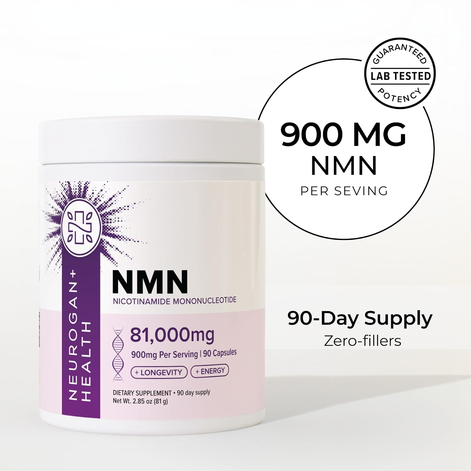 Supports healthy aging with NMN