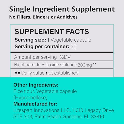 Supports healthy aging with NR