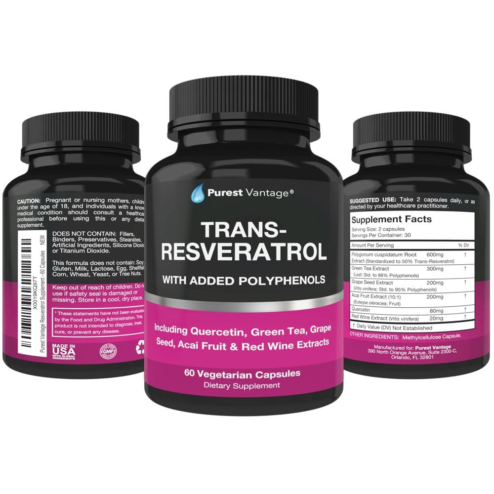 Supports healthy aging with resveratrol