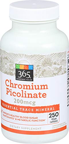 supports healthy blood sugar levels chromium