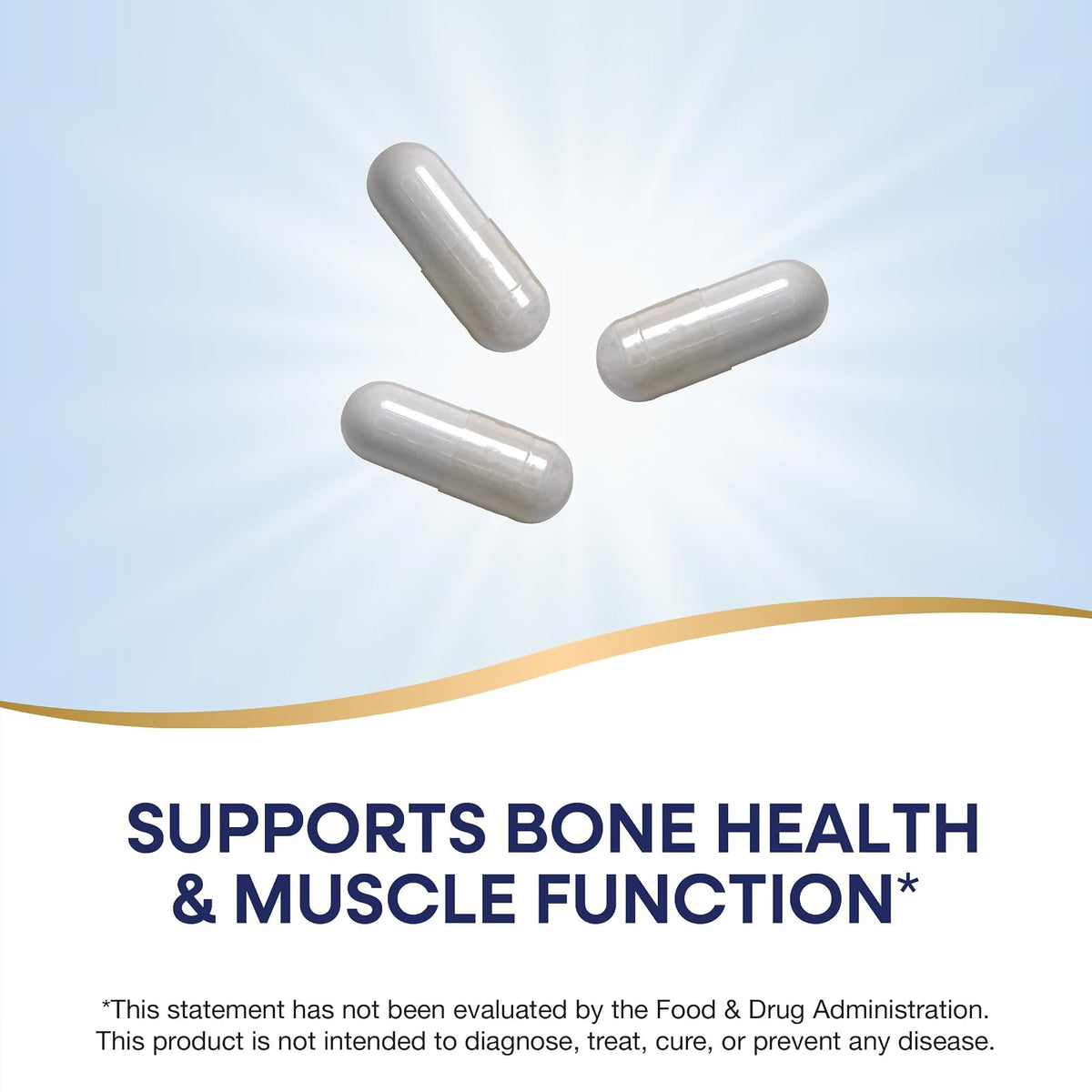 Supports healthy bone density calcium