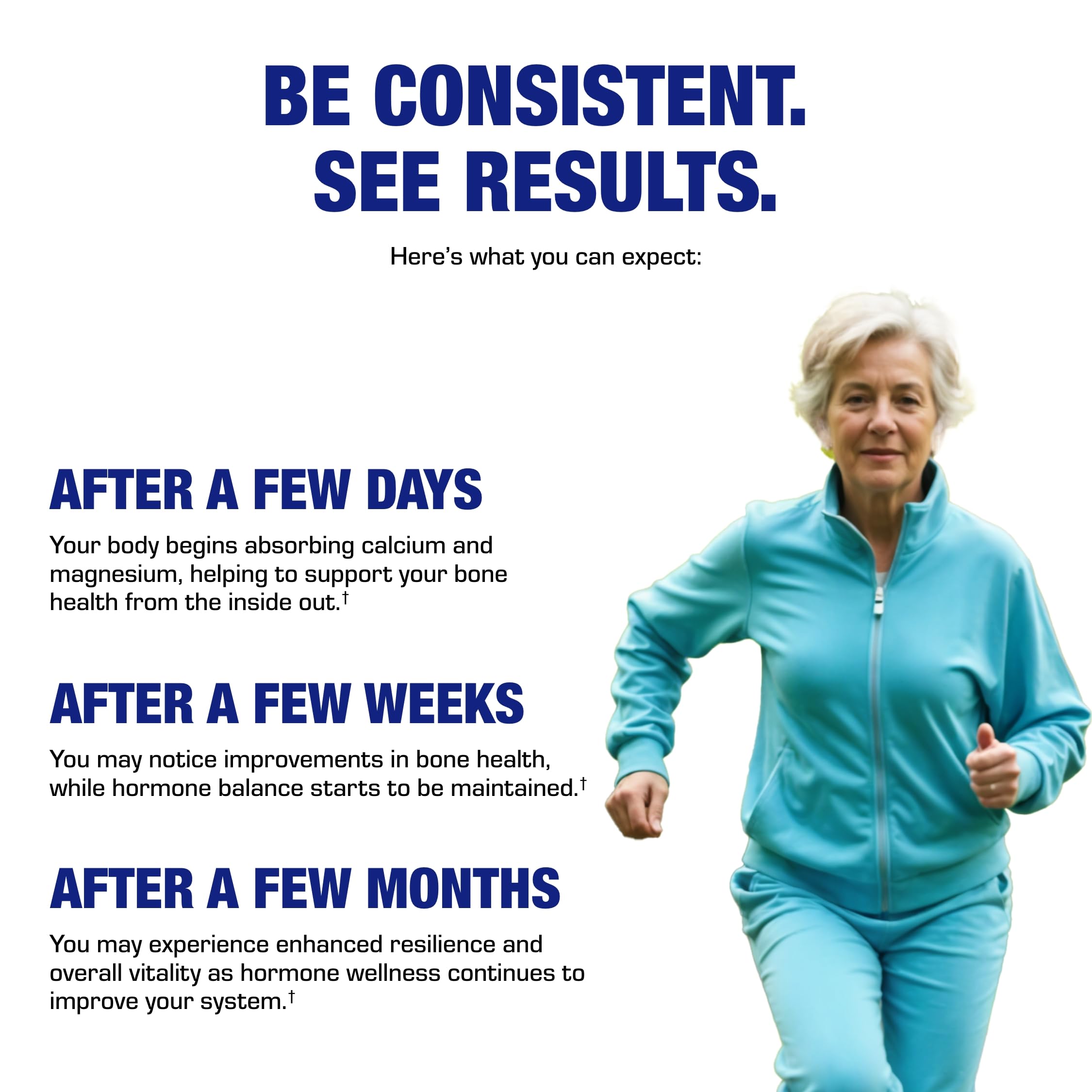 supports healthy bone density