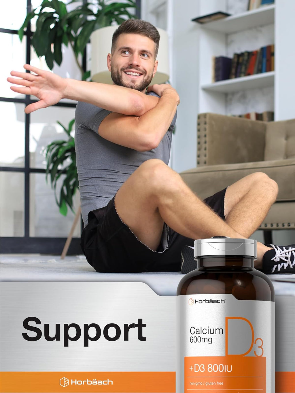 Supports healthy bone density