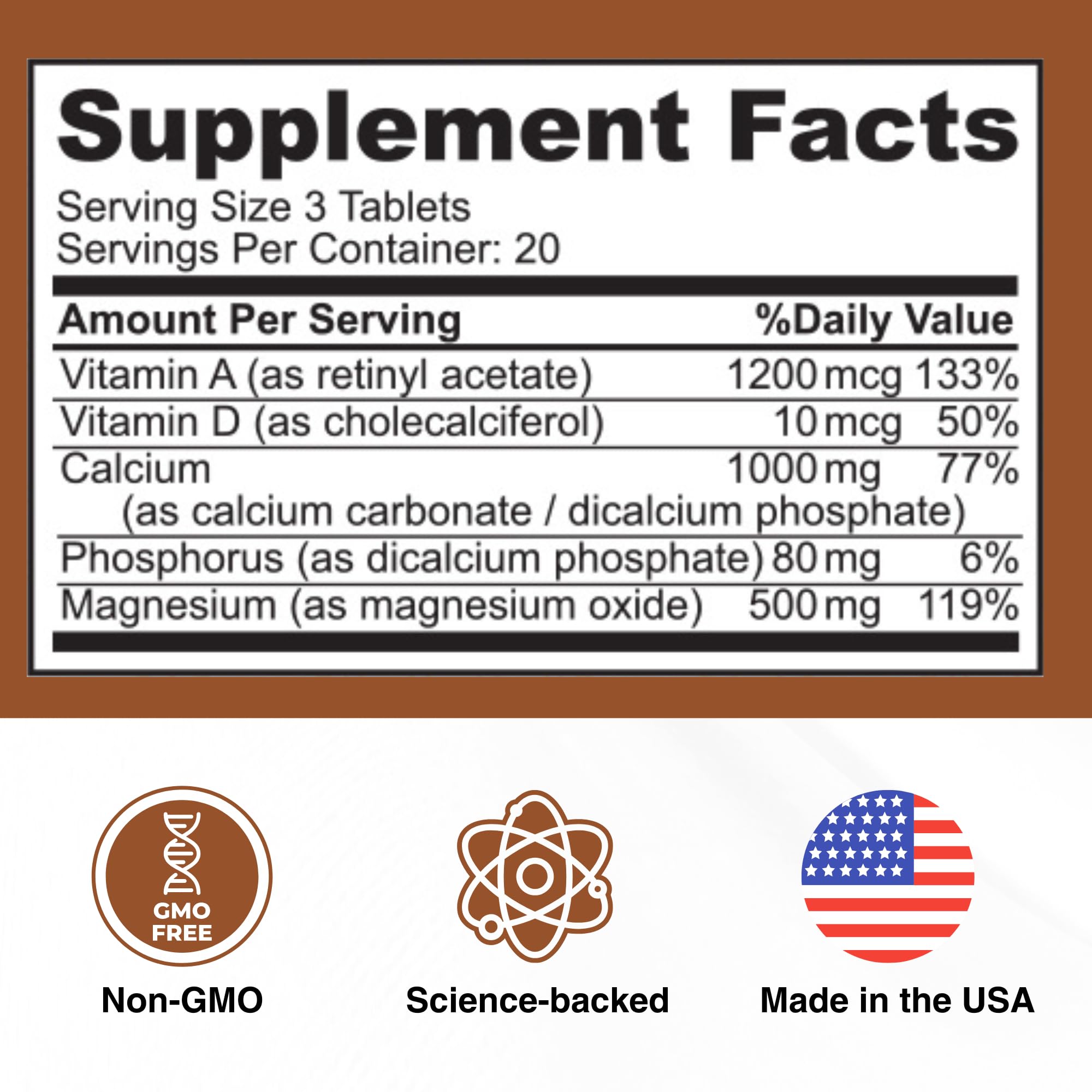 supports healthy bone density