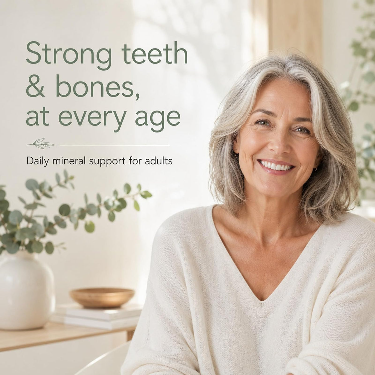 Supports healthy bone density