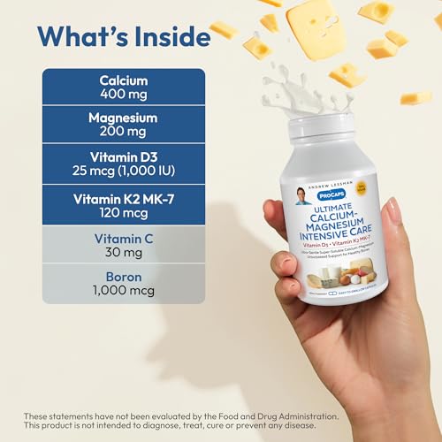 Supports healthy bones and teeth with calcium