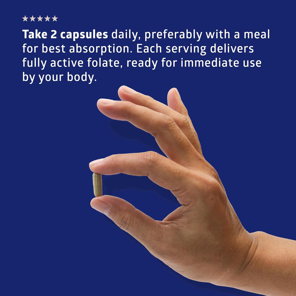 Supports healthy brain function L-Methylfolate