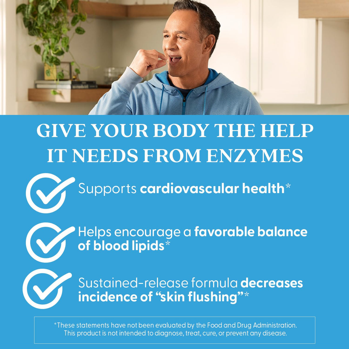 Supports healthy cholesterol levels