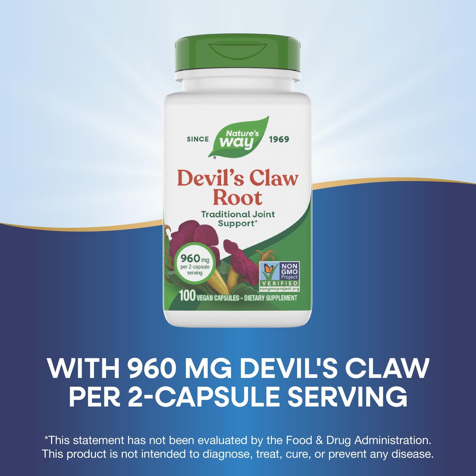 Supports healthy inflammation response Devil's Claw