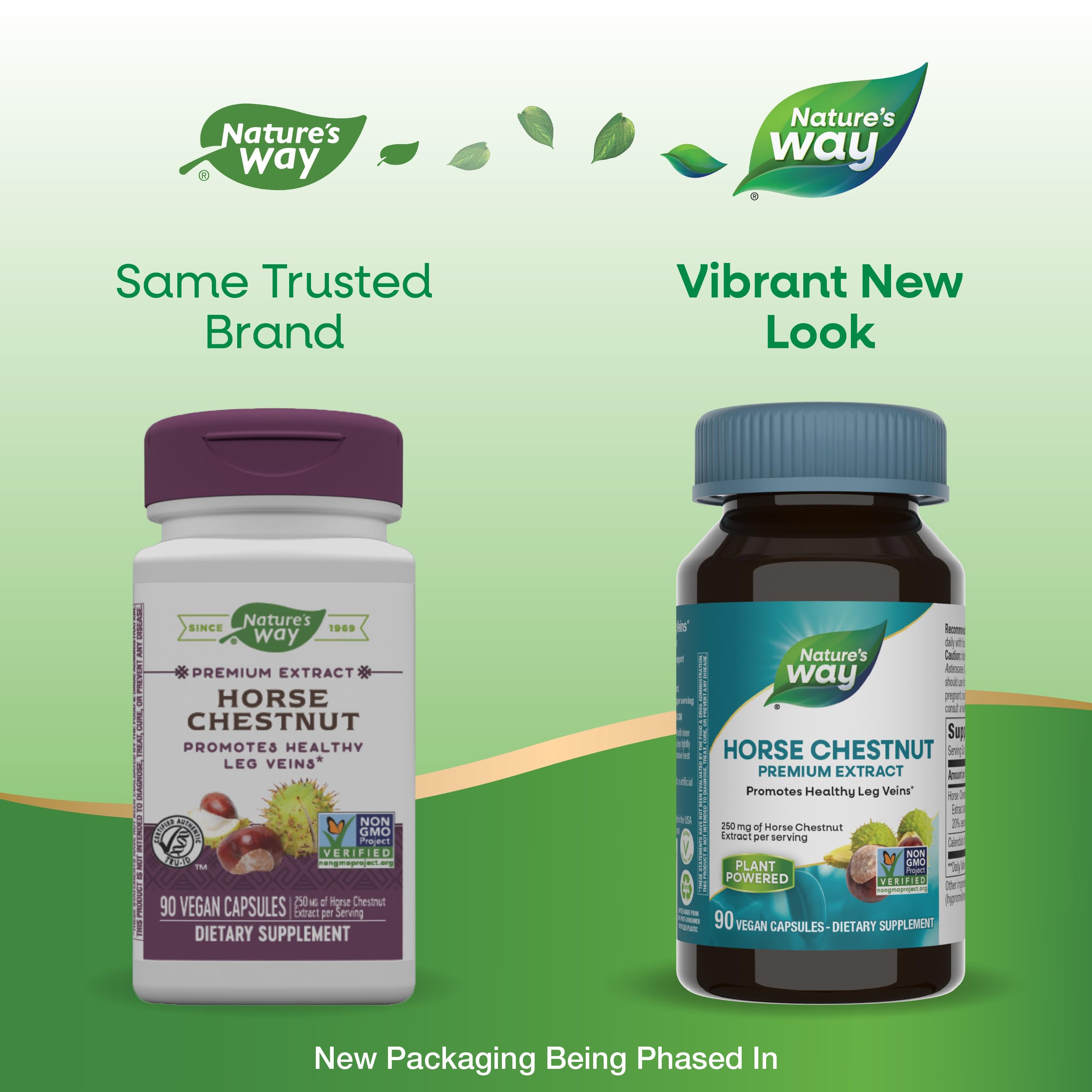 Supports healthy leg veins naturally