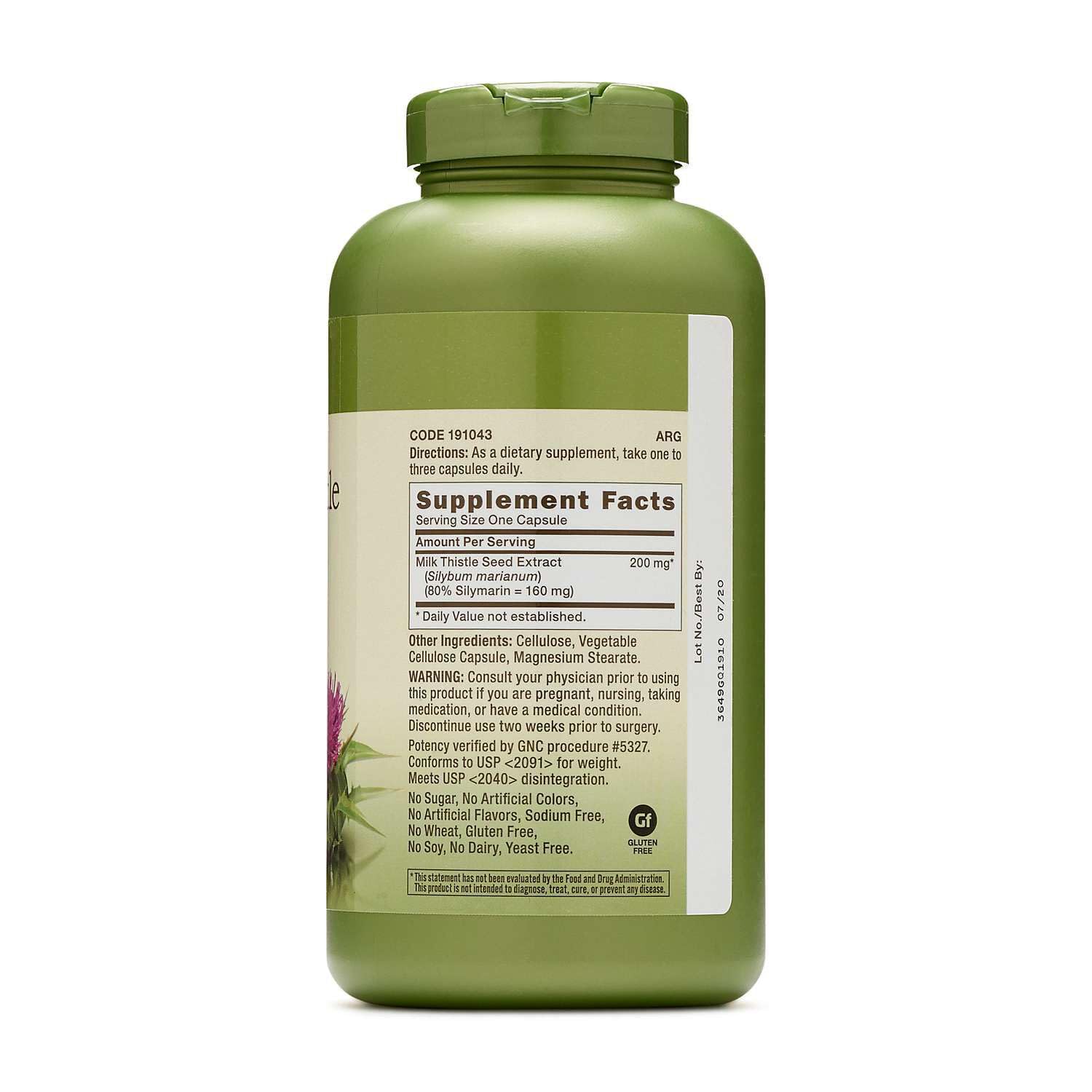 supports healthy liver function with milk thistle