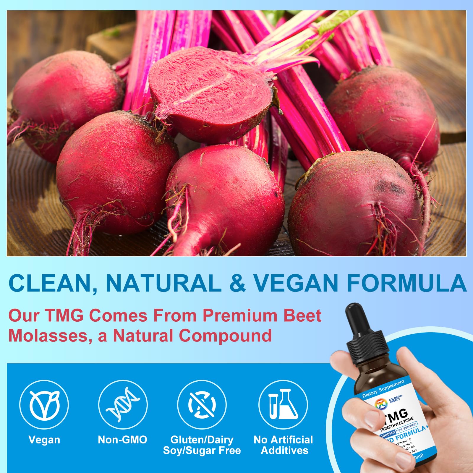 Supports healthy metabolism 7c TMG