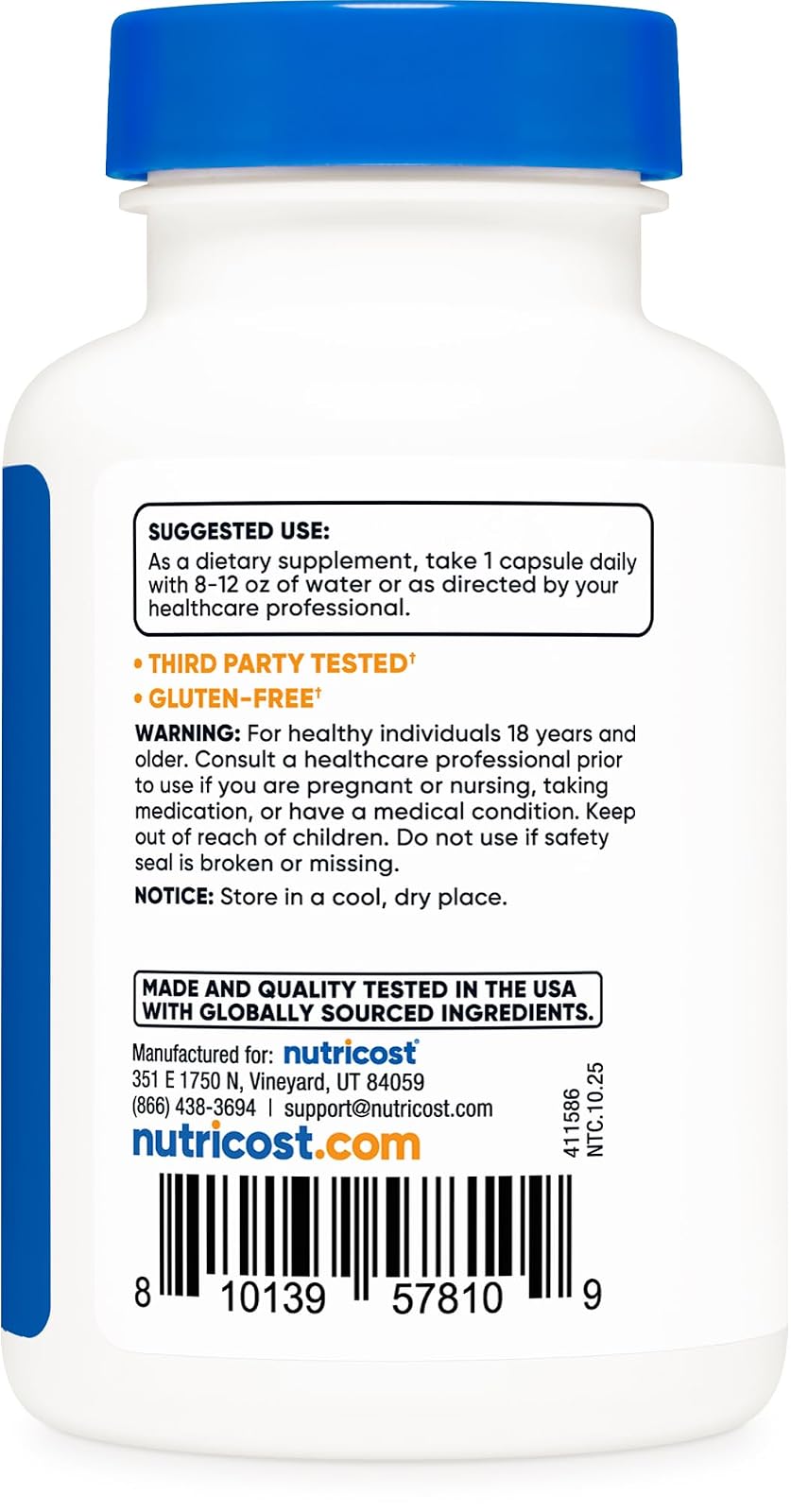 Supports healthy metabolism function
