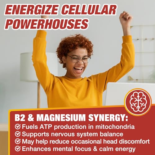 Supports healthy metabolism with Riboflavin