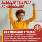 Supports healthy metabolism with Riboflavin