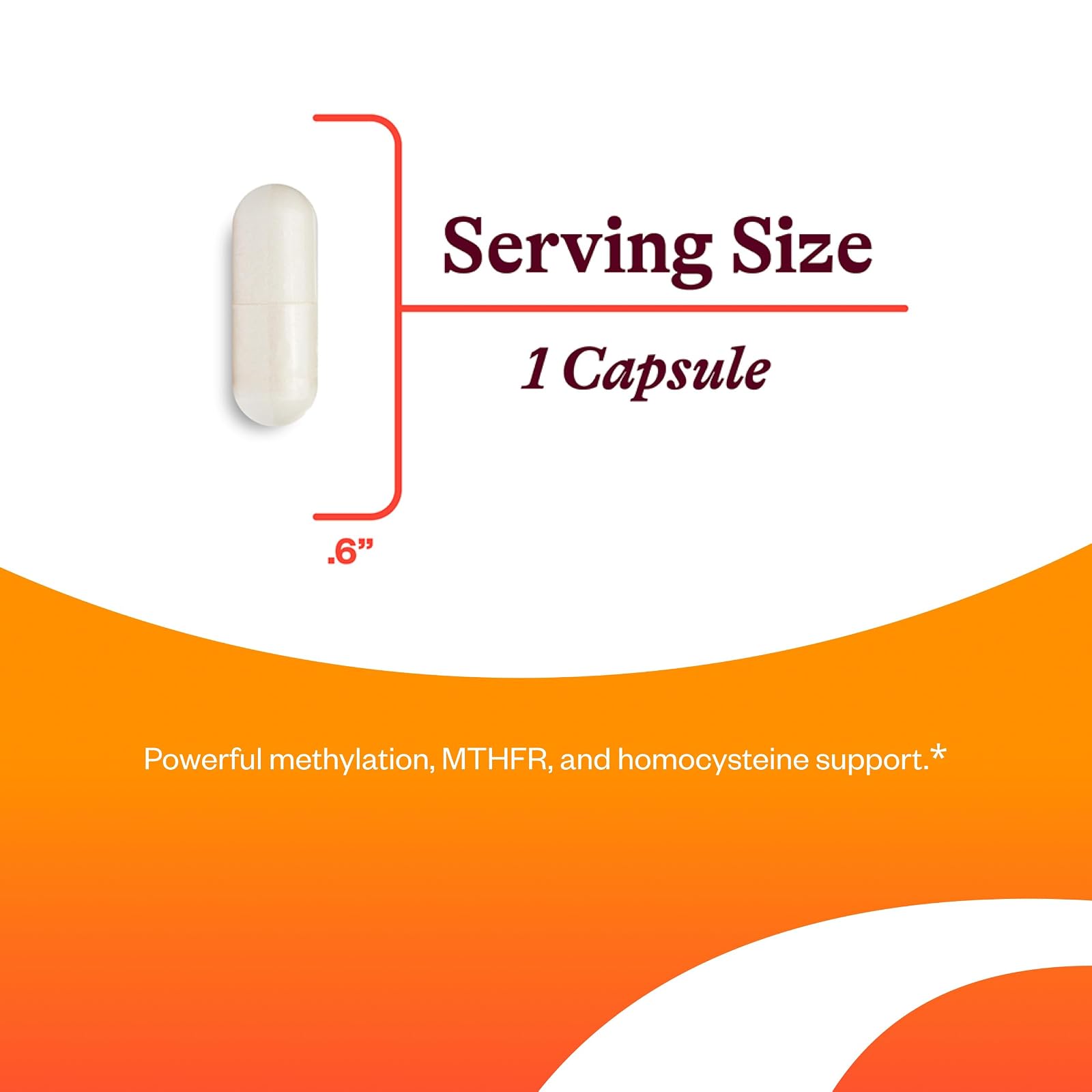Supports healthy methylation process