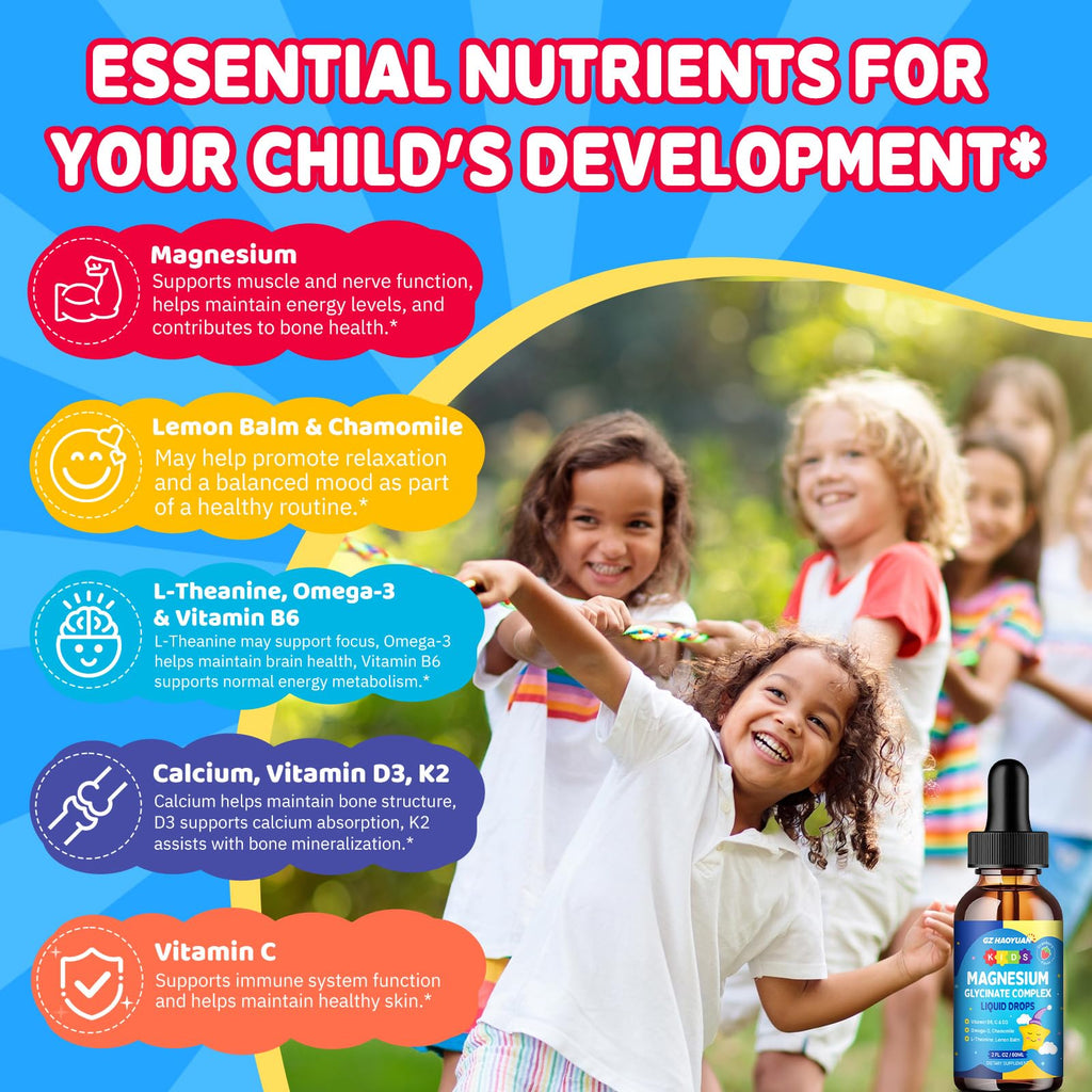 Supports healthy muscle function in children