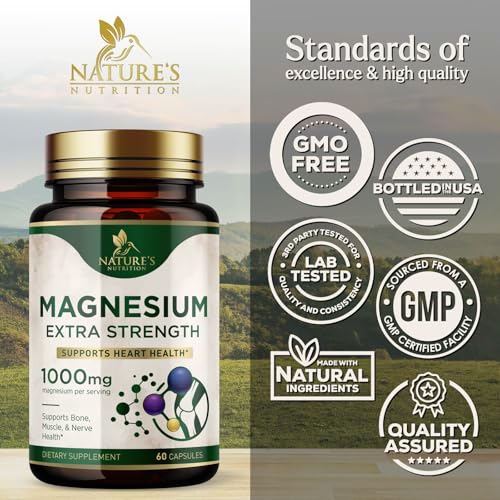 Supports Healthy Muscle Function with Magnesium