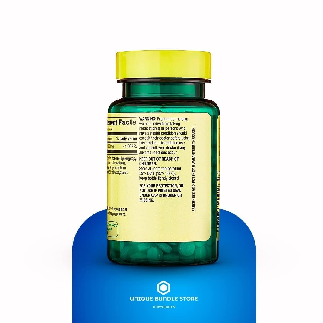 Supports healthy nerve function B12