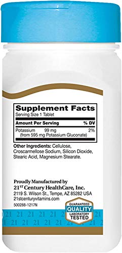 Supports healthy nerve function potassium