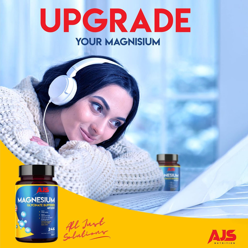 Supports healthy nerve function with AJS Magnesium