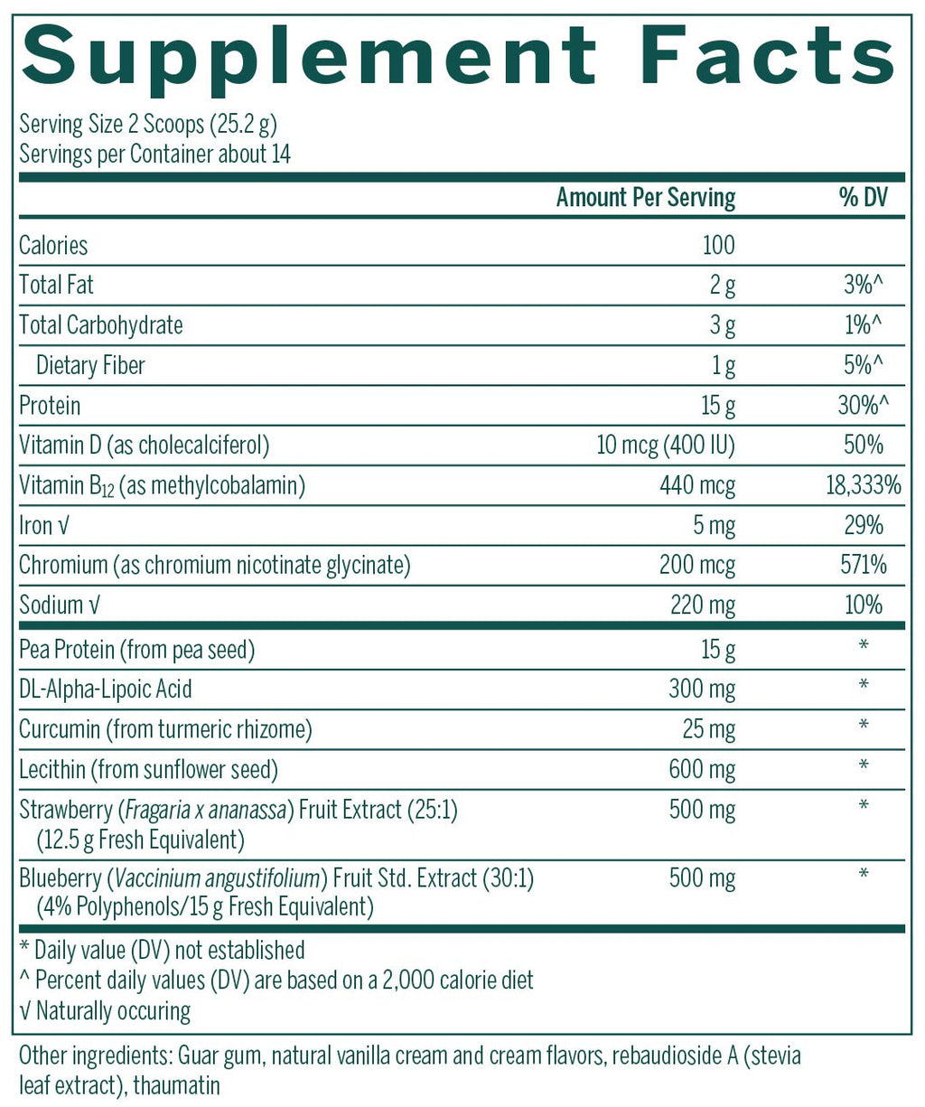 supports healthy nutrient absorption protein
