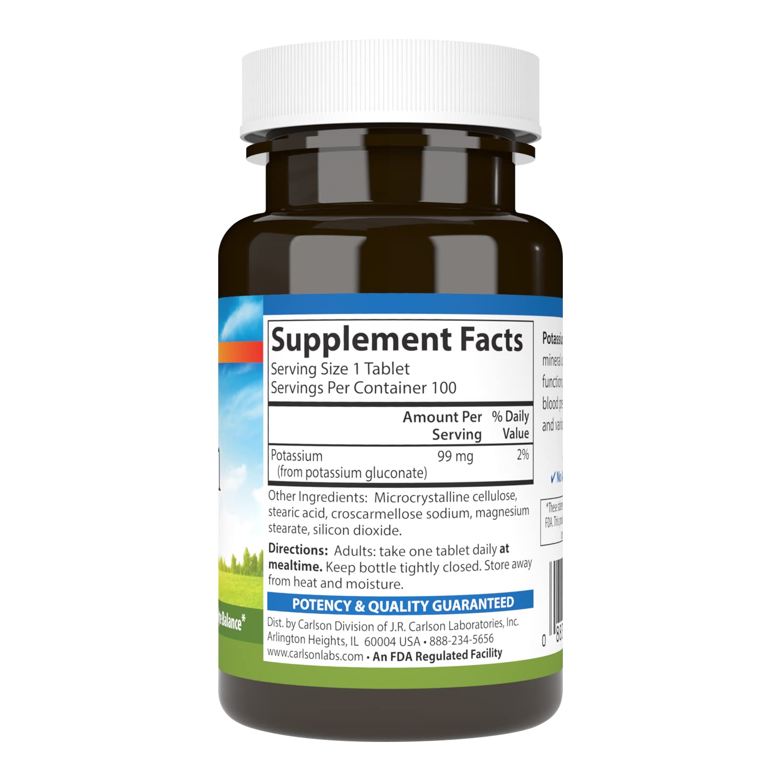 supports healthy potassium levels