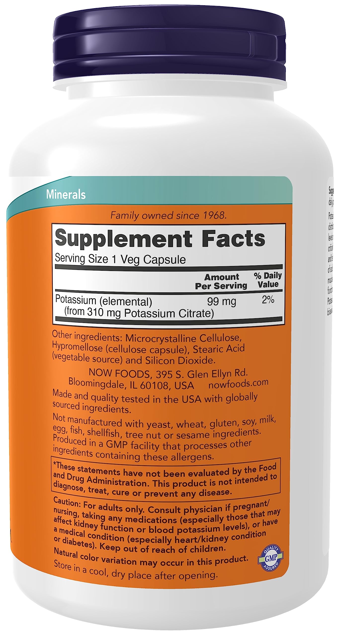 supports healthy potassium levels