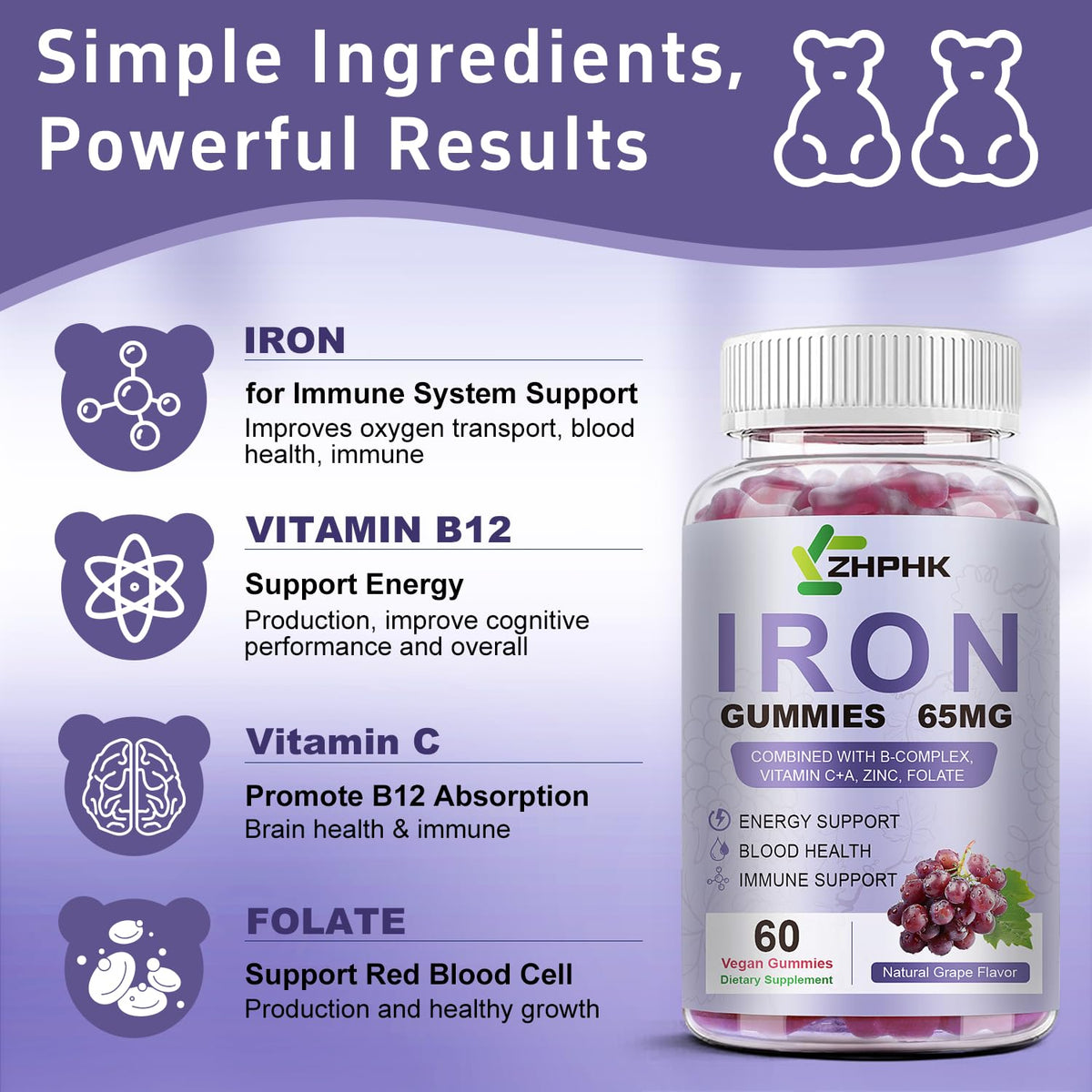 Supports healthy red blood cells
