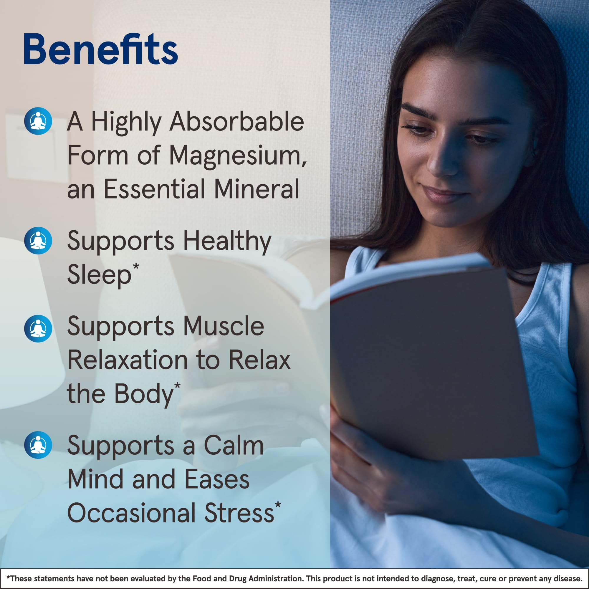 supports healthy sleep patterns