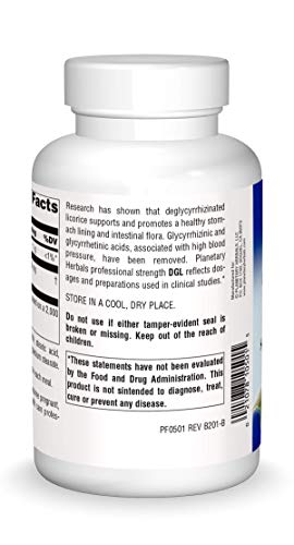 Supports healthy stomach lining licorice root