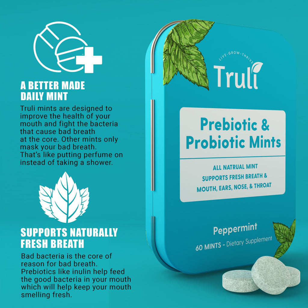 supports healthy teeth and gums