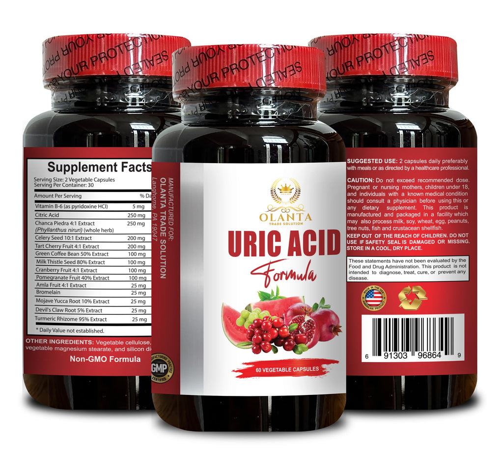 Supports healthy uric acid levels